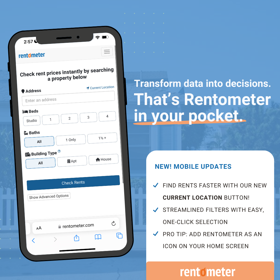 Rent Data On-the-Go: Rentometer’s Latest Mobile Optimizations